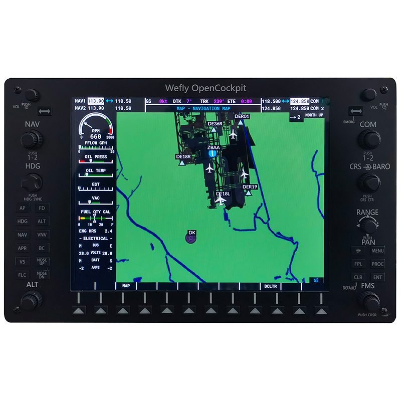Wefly G1000 MFD - DIYCockpit Wefly G1000 MFD - DIYCockpit
